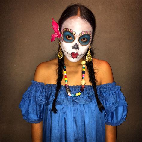Dia De Los Muertos Skull Makeup