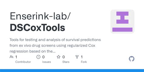 github enserink lab dscoxtools tools for testing and analysis of