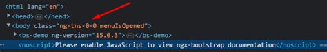 Class Ng Tns Added In Tag Body Issue Valor Software Ngx Bootstrap GitHub