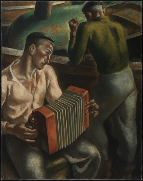 El Acordeonista Museo De Bellas Artes De Bilbao