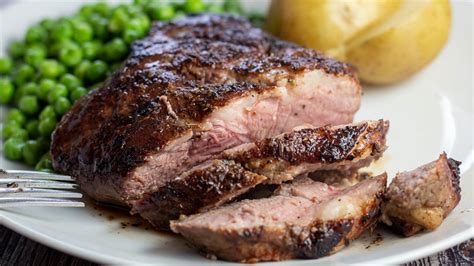 Pan Seared Lamb Leg Steak Bake It With Love
