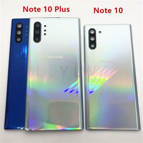 Samsung 全新適用於三星 Galaxy Note10 N970 Note 10 Plus N975 後蓋電池蓋後門 蝦皮購物