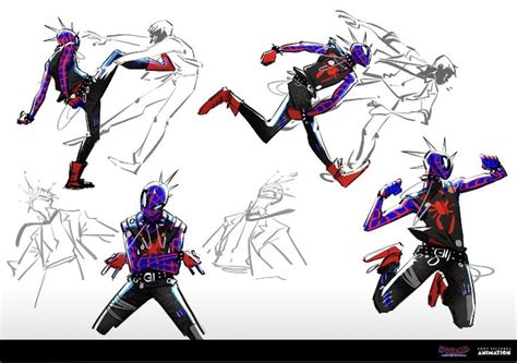 Spider Verse Early Concept Art Spiderman Art Sketch Spiderman Art