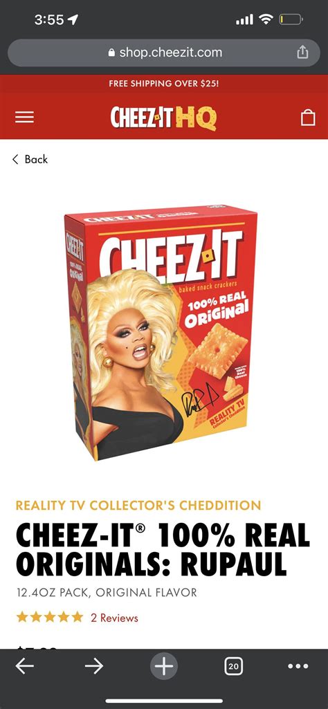 Cheez Its Hq Website Had Some Werk Done Rrupaulsdragrace