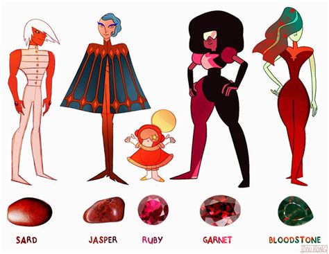 Dou Hong Steven Universe Crystal Gems