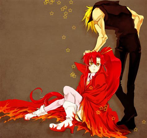Yoko Littner And Kittan Bachika Tengen Toppa Gurren Lagann Drawn By
