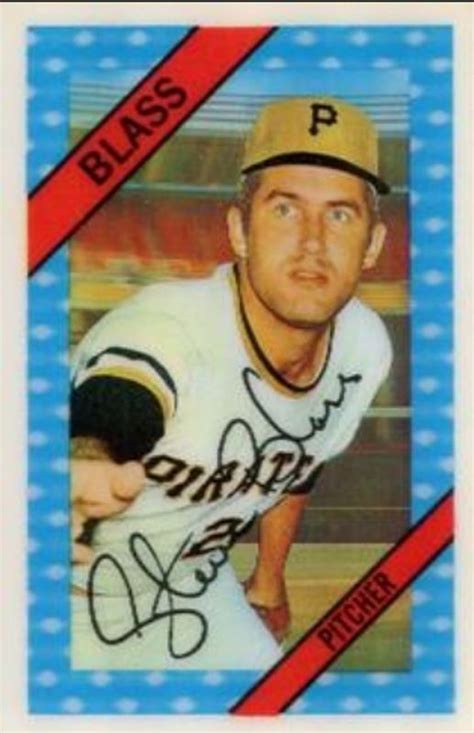 Steve Blass 1972 Kelloggs S 3 D Super Stars 44 Base Price Guide