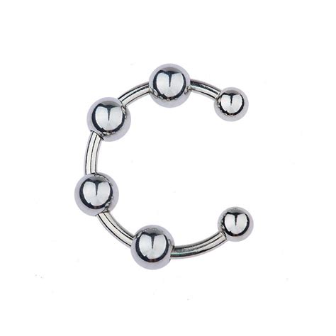 Beaded Stainless Glans Ring Bdsm Sissyloving