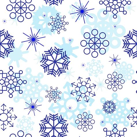 Premium Vector Snowflake Pattern