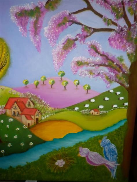 Paisaje Naif Susana Ascencio