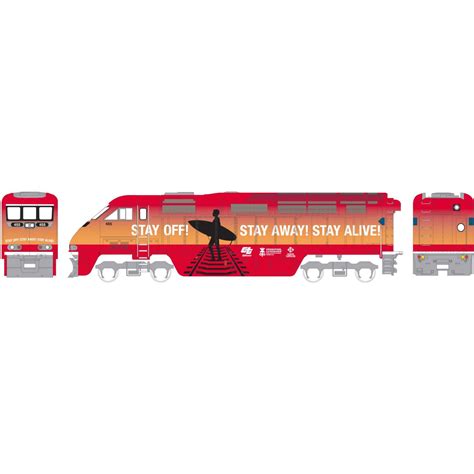 Athearn Ho F59phi Amtrak California Operation Life Saver 455 Spring