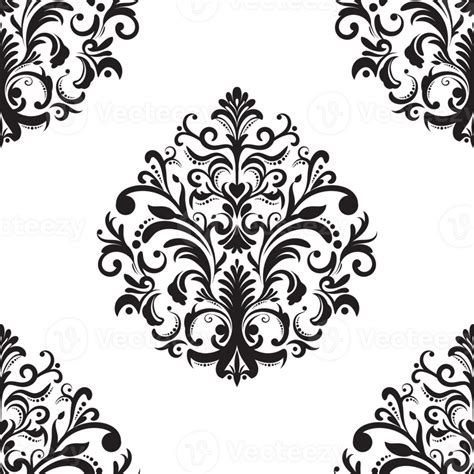Damask Pattern Pngs For Free Download