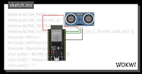 Usonic Wifi Wokwi Esp32 Stm32 Arduino Simulator