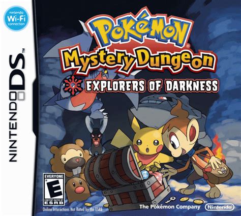 Pokemon Mystery Dungeon Explorers Of Darkness DS Rom RPGarchive