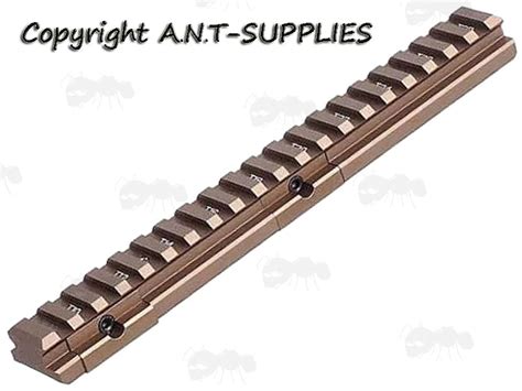 L85 Sa80 19mm Dovetail To Picatinny Sight Rail Adapter Stanag Nato