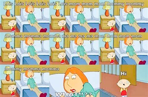 Stewie Mom Meme Captions Cute Viral