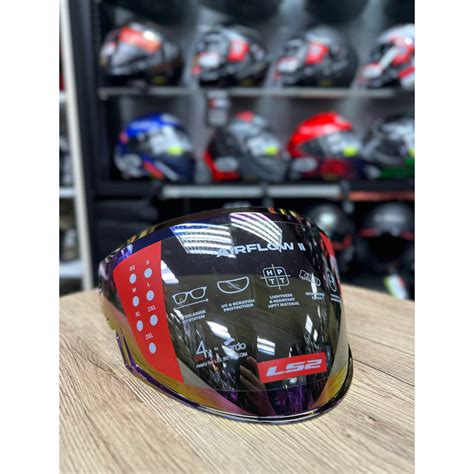 Visor For Ls2 Of616 Airflow Ii Shopee Malaysia