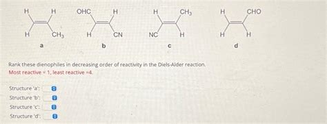 Solved H H A H Structure A Structure B Structure C
