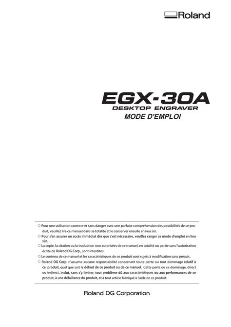 MODE D EMPLOI Manualzz