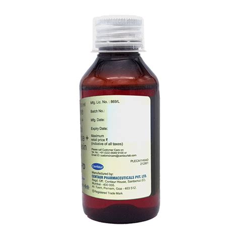Buy Kofarest Pd For Wet Cough Delicious Mixed Fruit Flavour Syrup 100ml Online Netmeds