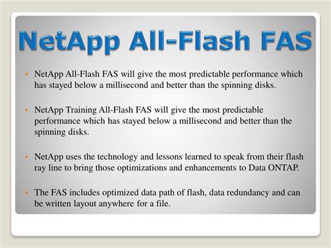 PPT NetApp Training NetApp ONTAP 9 X Online Training PowerPoint Presentation ID 7847509