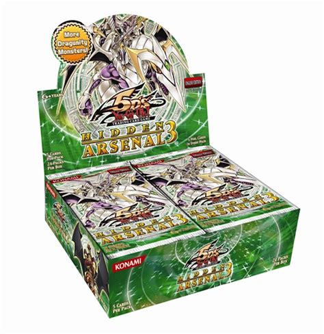 Yu Gi Oh Hidden Arsenal 3 Booster Box Da Card World