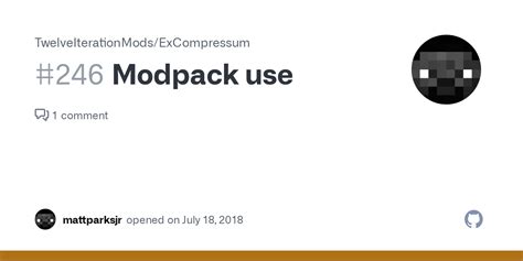 Modpack Use Issue TwelveIterationMods ExCompressum GitHub