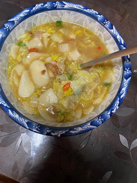 【肉丝白菜炒年糕图片】杨妍玲下厨房