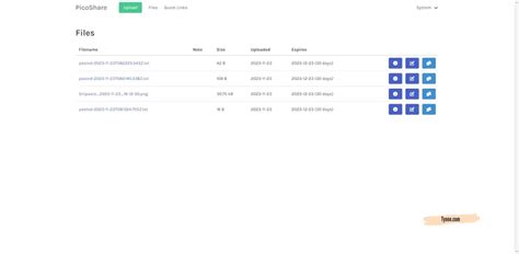 Picoshare 一款极简、易于托管的文件分享服务 Tyooe Picoshare 一款极简、易于托管的文件分享服务 Tyooe