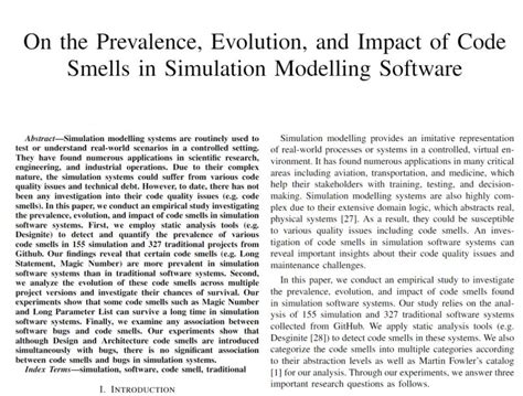 masud rahman phd on linkedin simulation codesmells