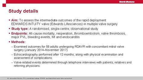Intermediate Outcomes After Rapid Deployment Aortic Valve Replacement