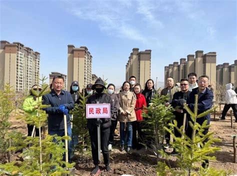 铁东区民政局开展义务植树活动 今日铁东 鞍山市铁东区人民政府