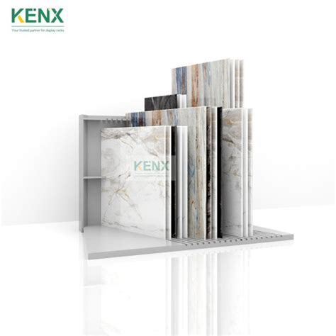 slot type tile displays for showrooms tile display solution