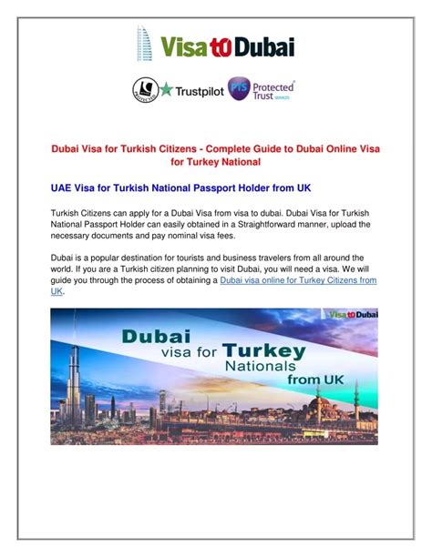 Ppt Dubai Visa For Turkish Citizens From Uk Guide To Dubai Online