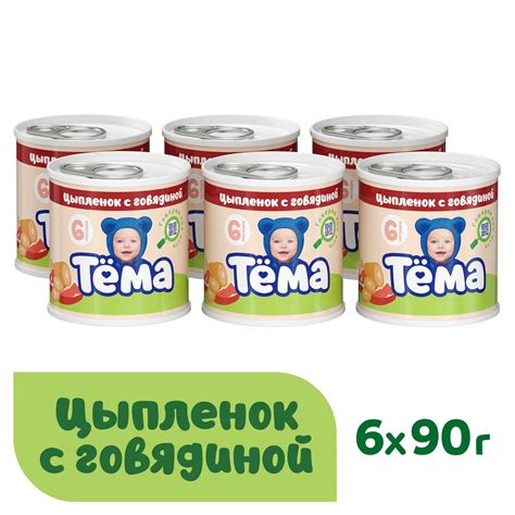 Пюре детское Тёма купить в интернет магазине Ozon по низкой цене
