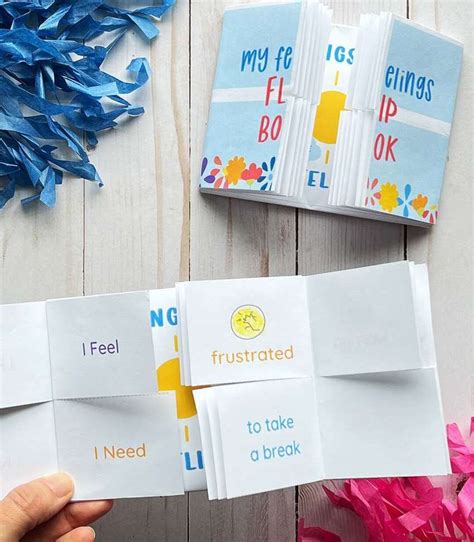 My Feelings Flip Book Printable Big Life Journal