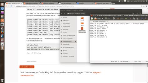 reset resetting ubuntu to factory settings ask ubuntu