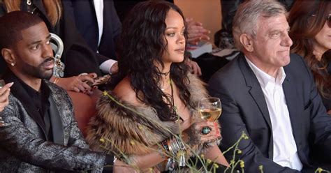 Rihanna Drinking Wine At Dior Fashion Show May 2017 Popsugar Celebrity