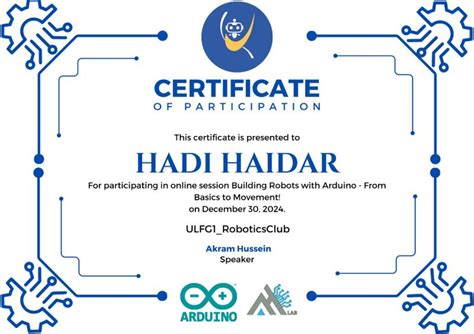 Hadi Haidar On Linkedin Roboticsclub Arduino Technology Learning Leadership Engineering
