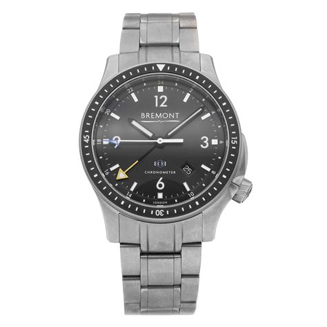 Bremont Boeing Model 1 Titanium Automatic Mens 43mm Watch Bm1 Gmt T R S The Watch Outlet