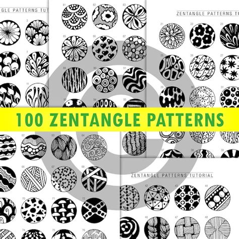 Zentangle Patterns Ideas