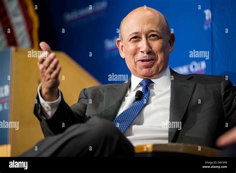 Lloyd Blankfein Chairman And Chief Executive Officer Of Goldman Sachs
