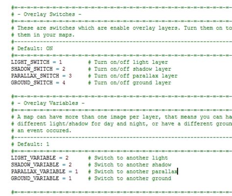 Yamis Overlay Script Overlay Not Showing Up Rpg Maker Forums