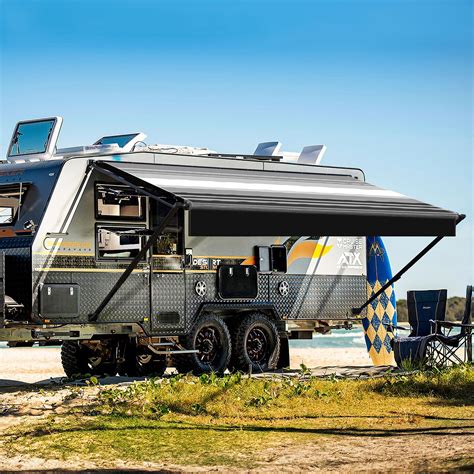 Yescamp Manual Rv Awning Complete Kit Retractable Camper Awning Rv Desertcart India