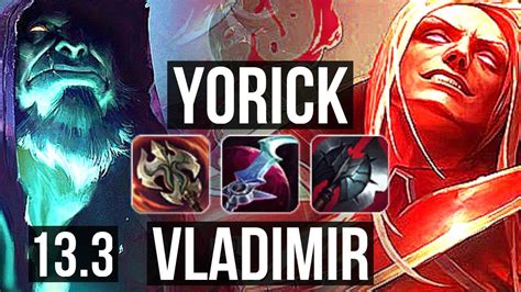 YORICK Vs VLADIMIR TOP Rank 3 Yorick 2200 Games 1 9M Mastery 1