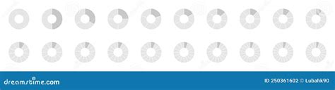 Segment Infographic Circle Section Graph Logo 12 3 6 20 Pie Chart
