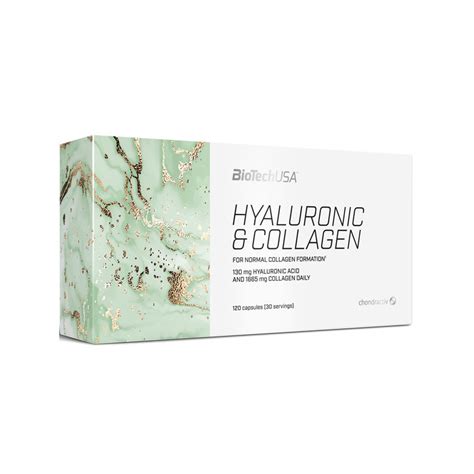 Hyaluronic And Collagen 120 Cap Biotech