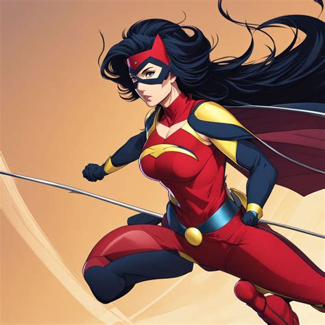 Woman Superhero Anime By Nellix Playground