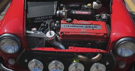 A Mini Honda With A Boosted B18 R Honda