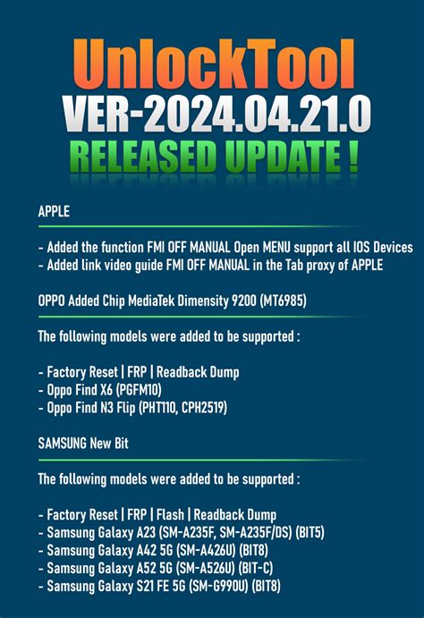Unlocktool 2024 04 21 0 Released Update Fmi Off Manual Open Menu Support All Ios Gsm Forum